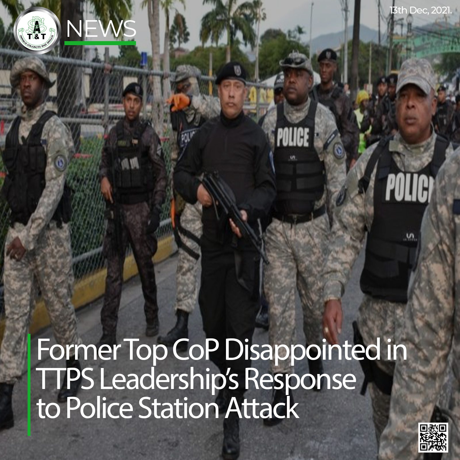 Former Top CoP Disappointed in TTPS Leadership’s Response to Police ...
