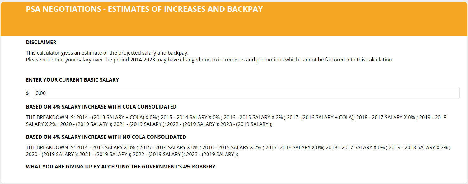 Calculate Your Backpay And See What The Government Wants To Take From ...